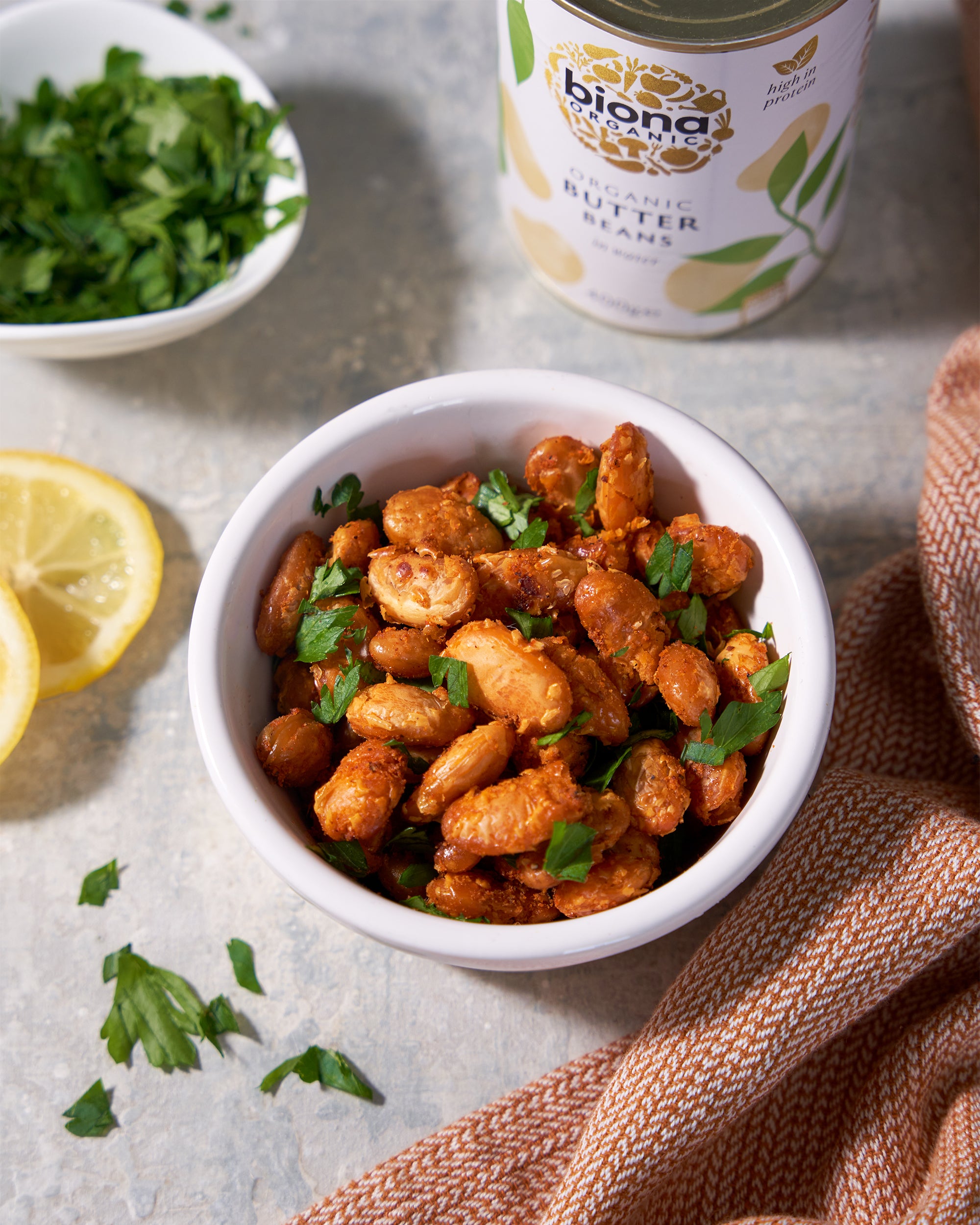 Easy Crunchy Butter Beans – Biona