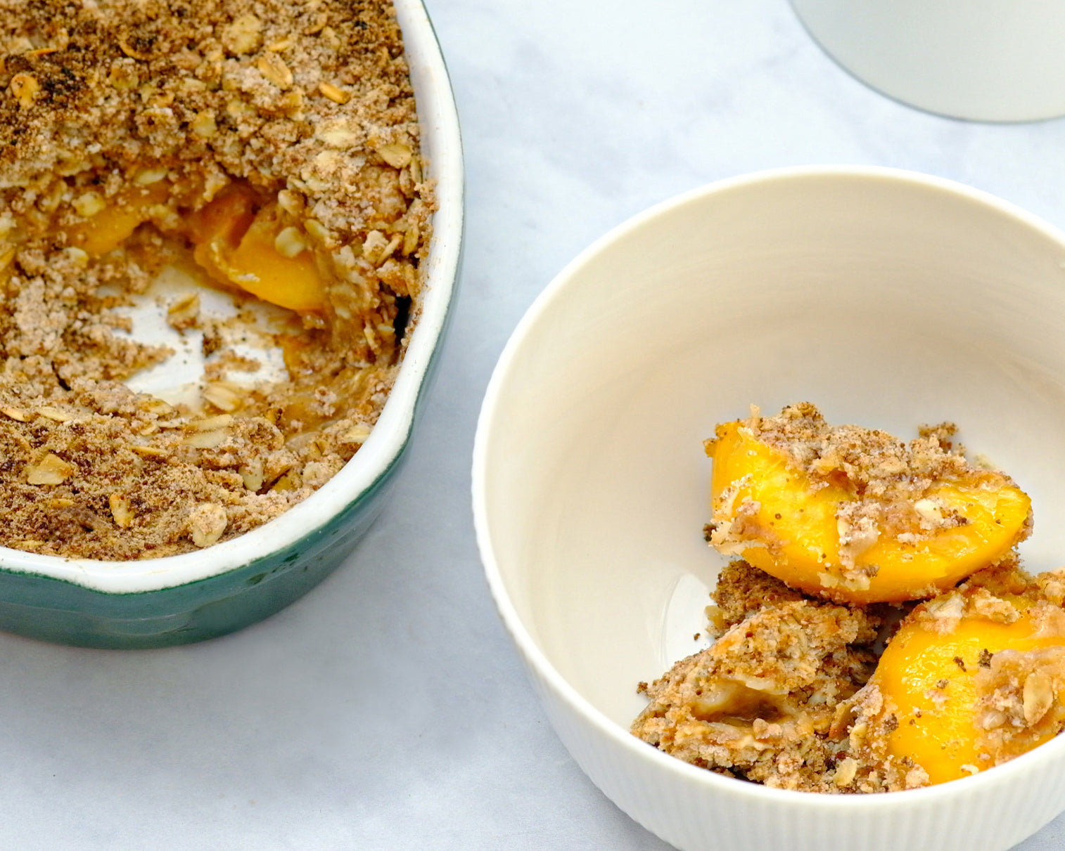 Easy Vegan Store Cupboard Crumble – Biona
