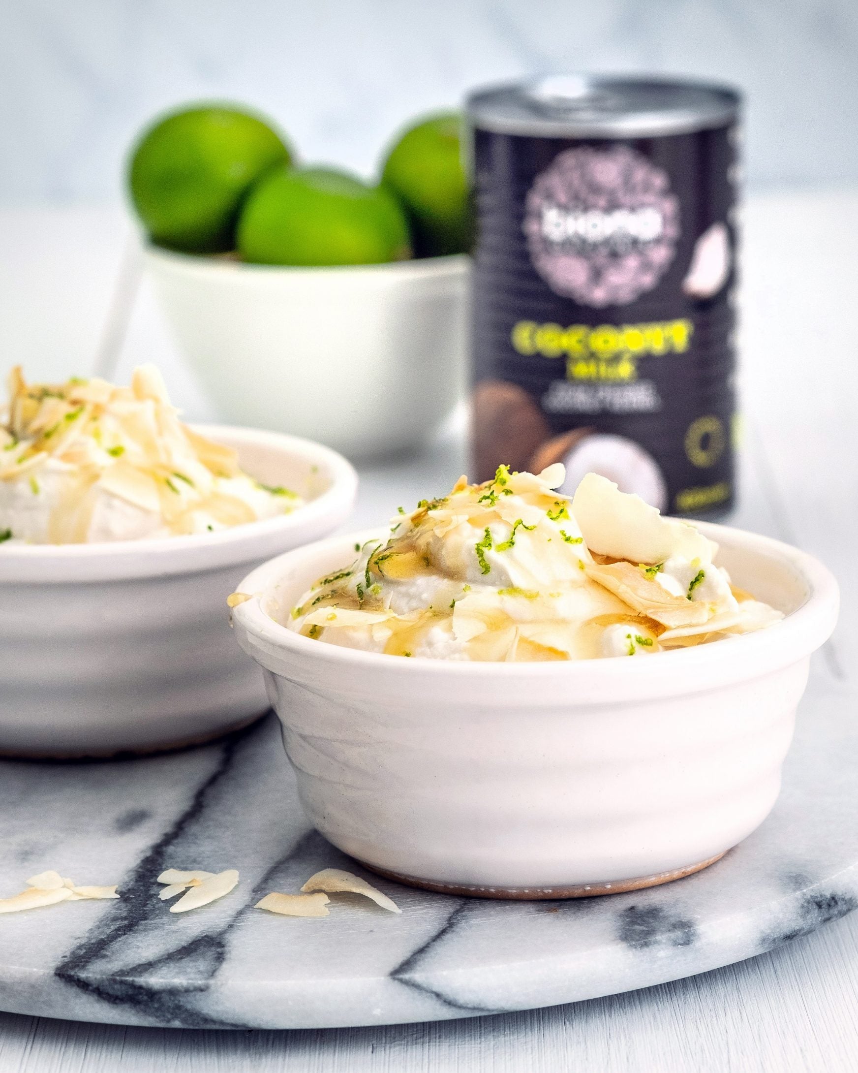 Lime and Coconut Syllabub – Biona