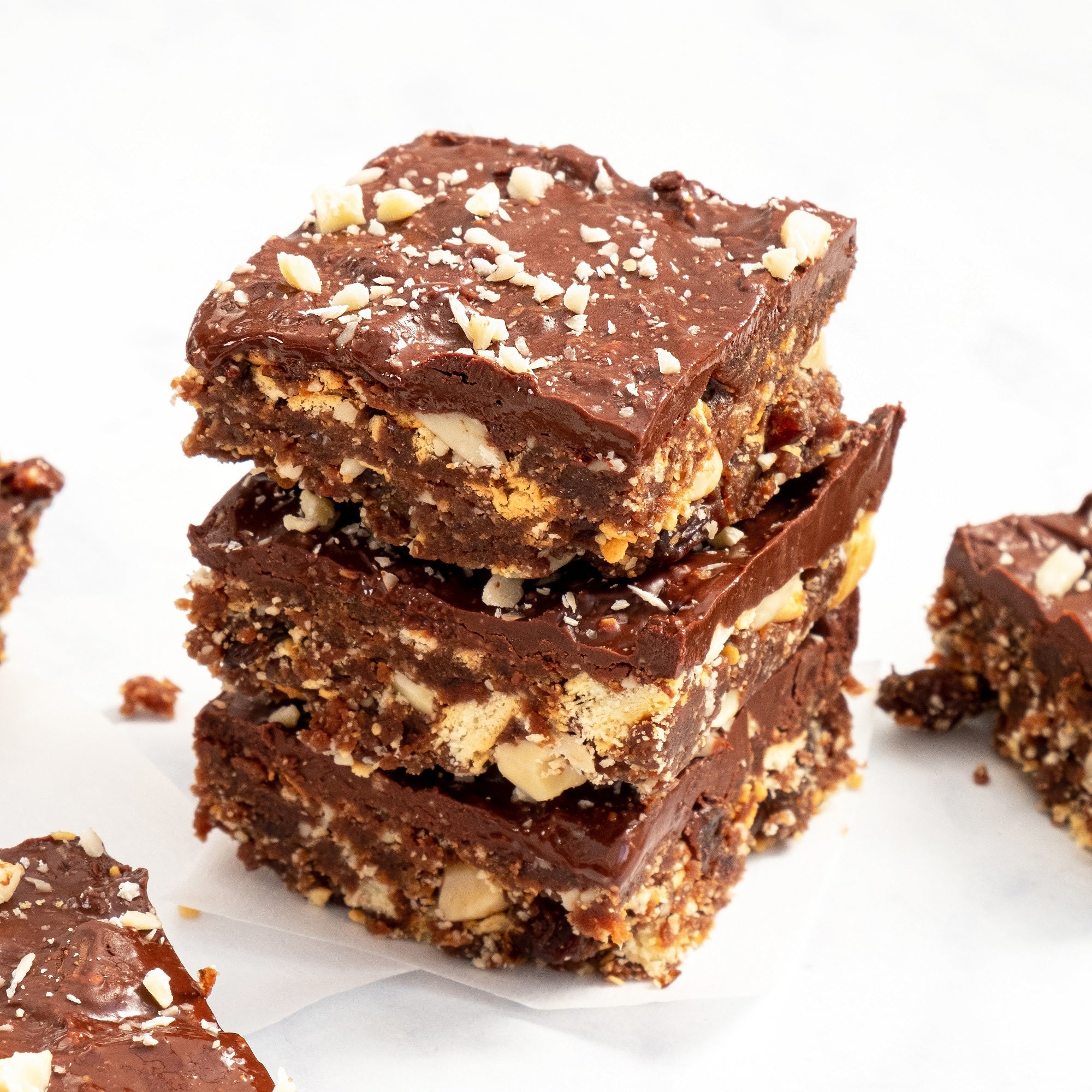 Chocolate Spread Tiffin Bars – Biona