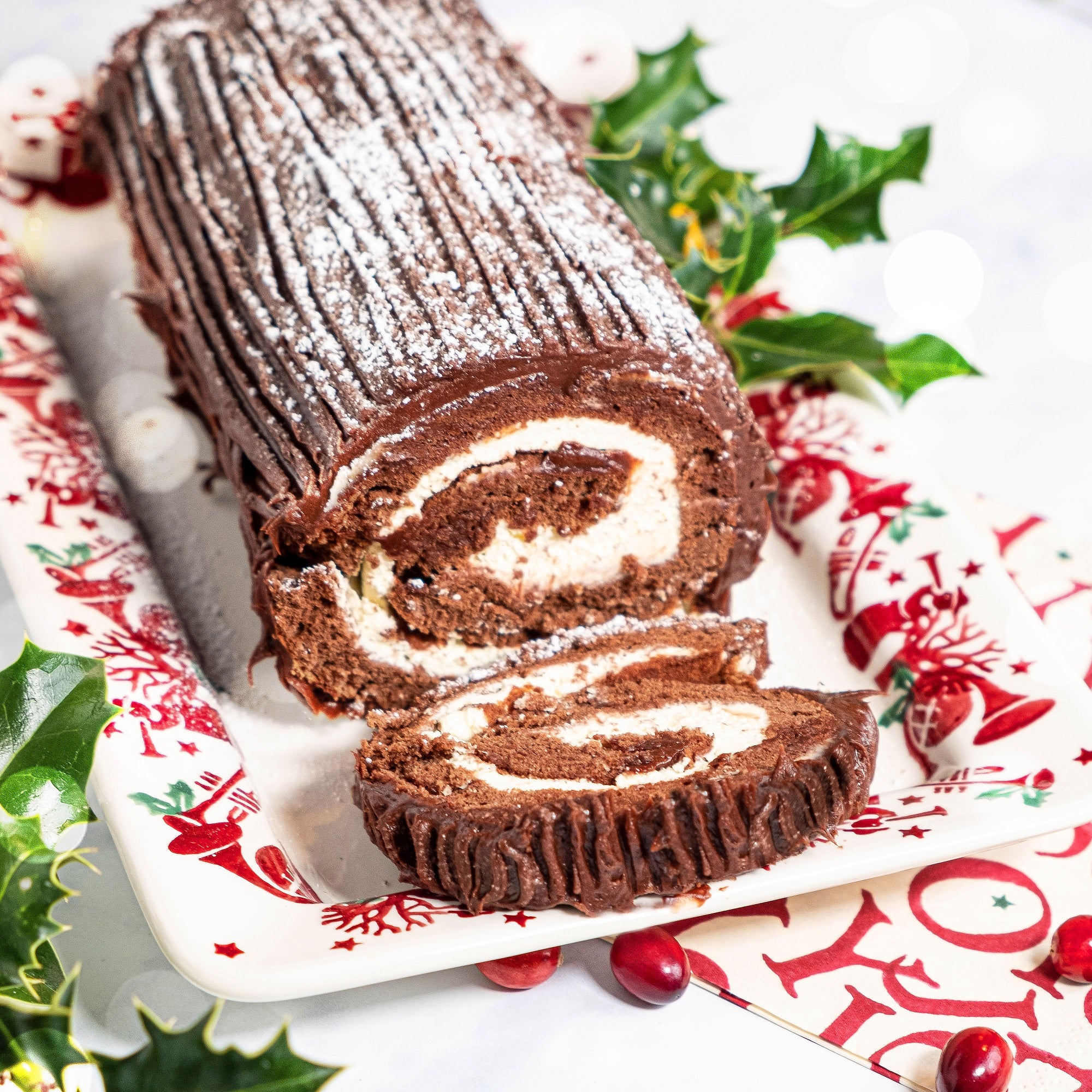 Festive Yule Log – Biona