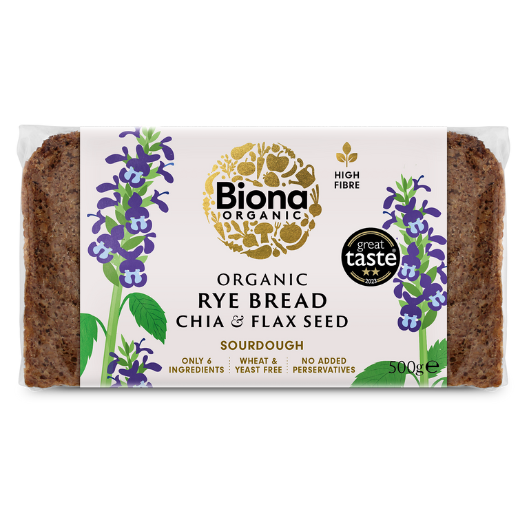 RYE BREAD - CHIA & FLAX – Biona