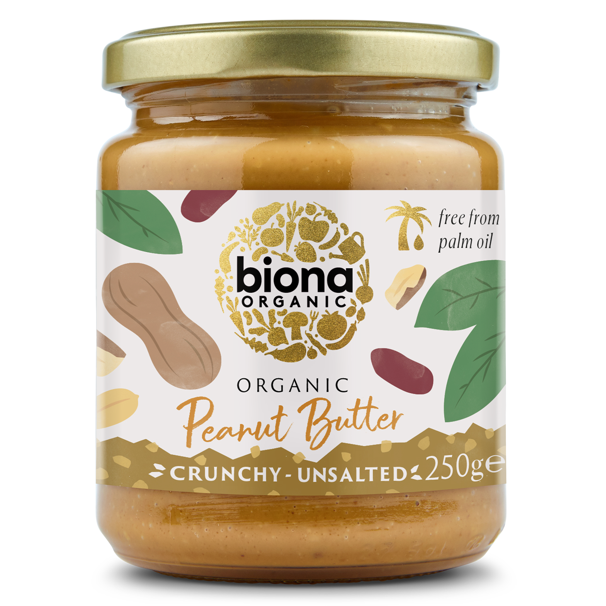 PEANUT BUTTER CRUNCHY 250g – Biona