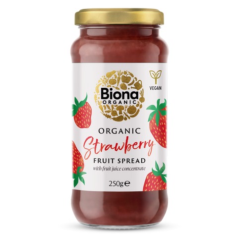 STRAWBERRY SPREAD 250g – Biona