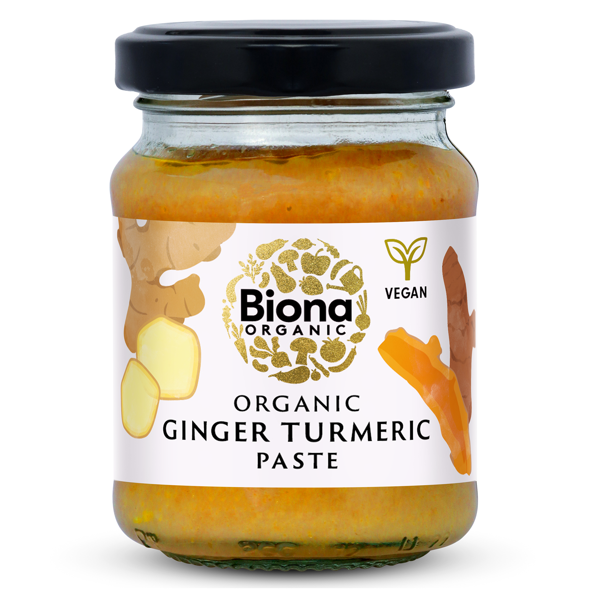 GINGER TURMERIC PASTE 130g – Biona