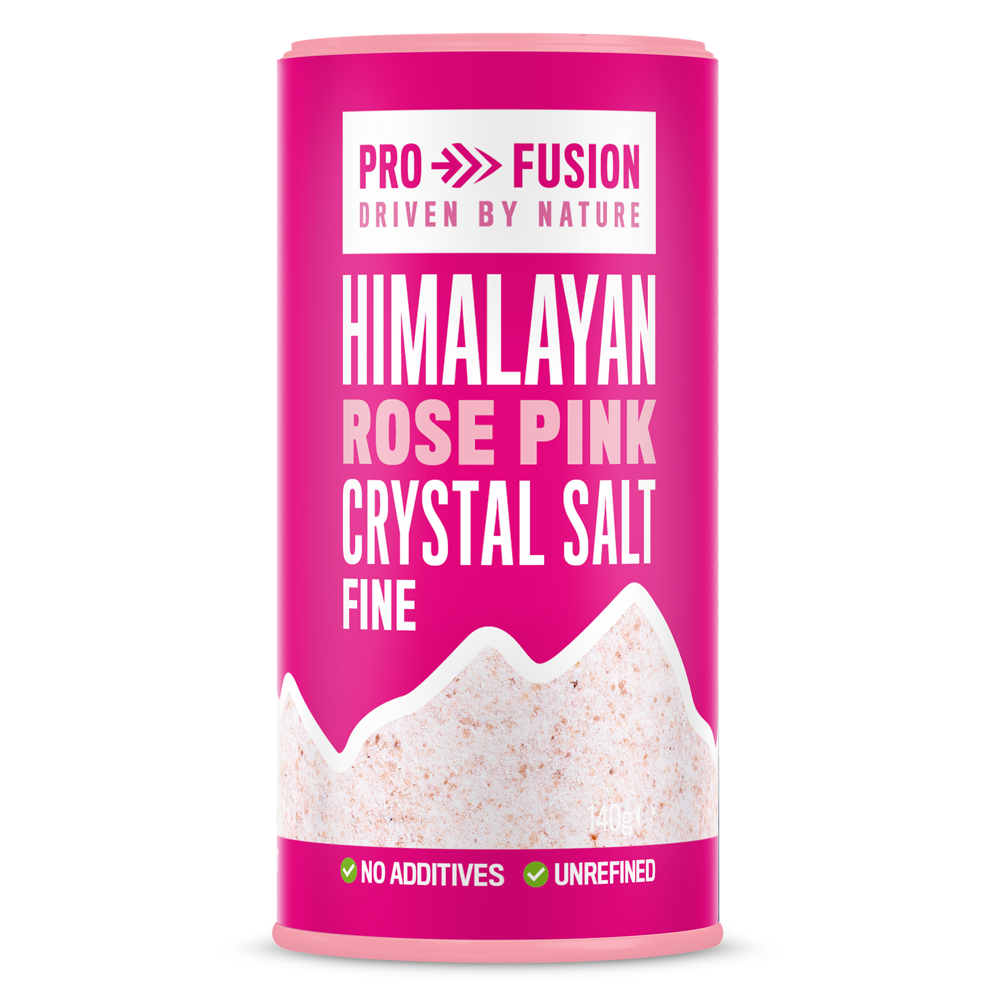 PINK HIMALAYAN SALT FINE SHAKER 140g – Biona