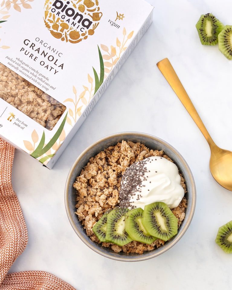 PURE OATY GRANOLA 375g – Biona