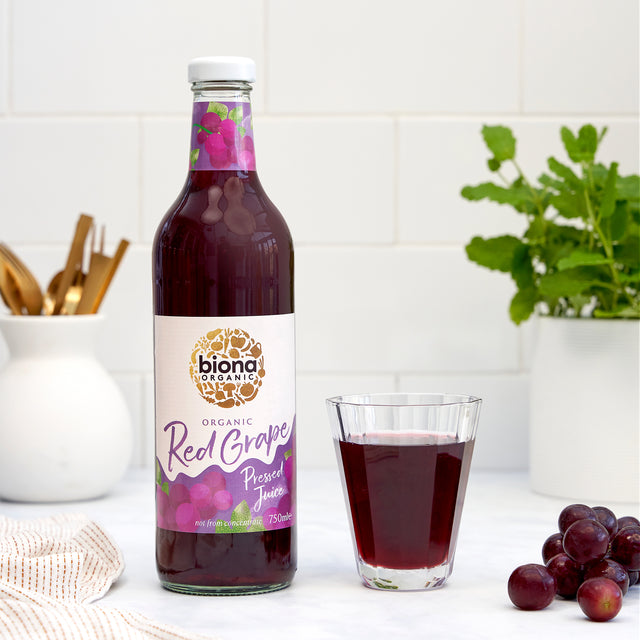 RED GRAPE JUICE - 750ML – Biona