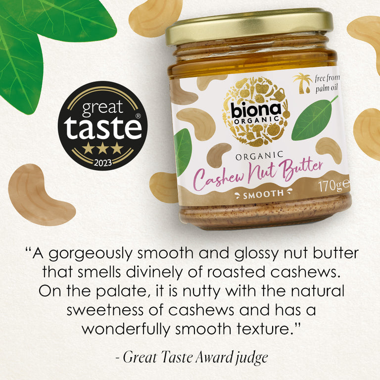 Cashew Nut Butter 170g – Biona