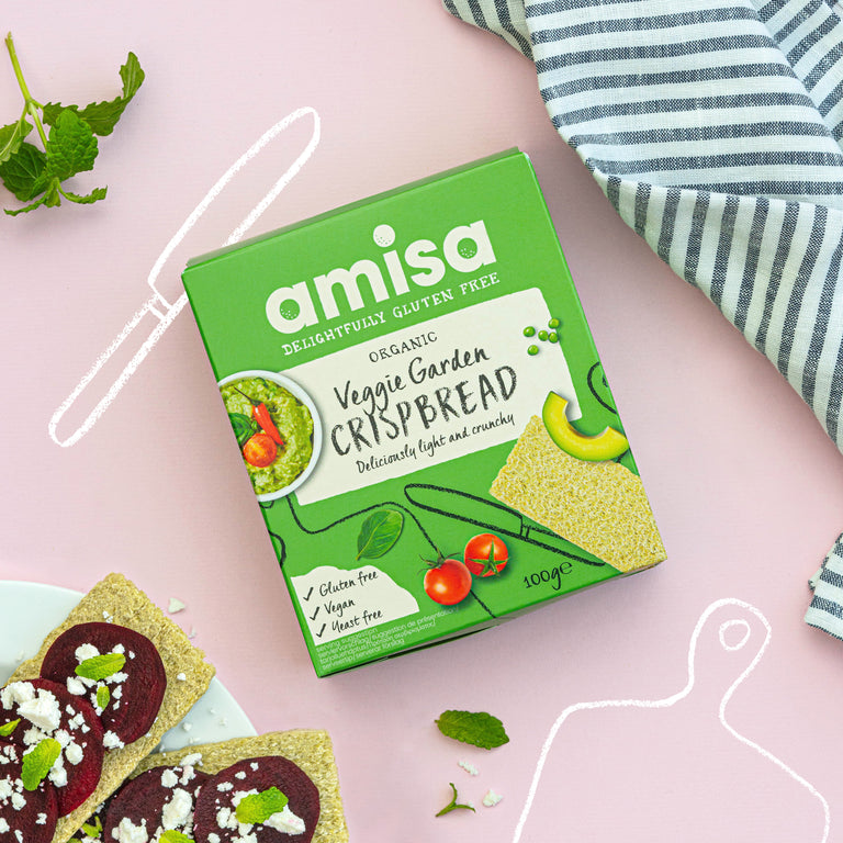 GLUTEN FREE VEGGIE GARDEN CRISPBREAD – Biona