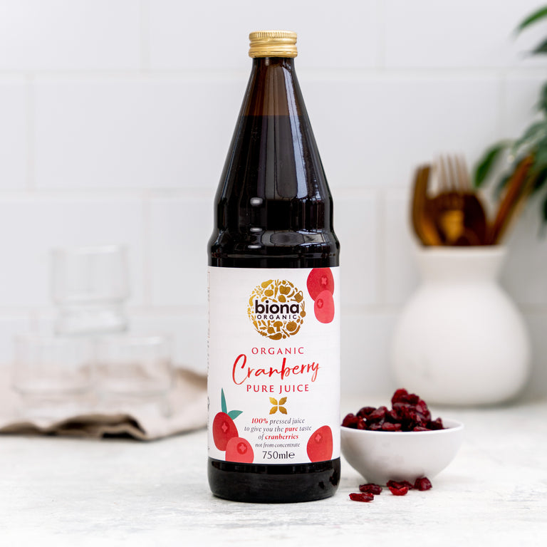 Pure Cranberry Juice 6x330ml – Biona